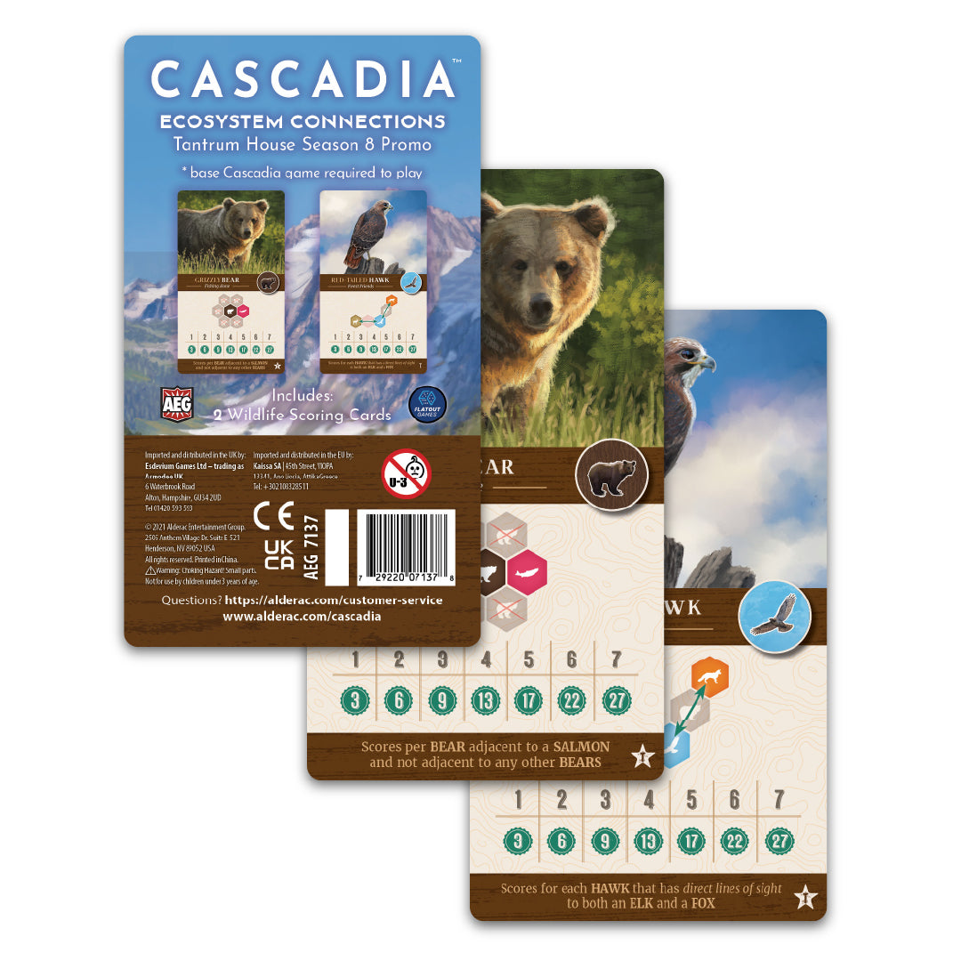 Cascadia: Ecosystem Connections Tantrum House Season 8 Promo Cards ...