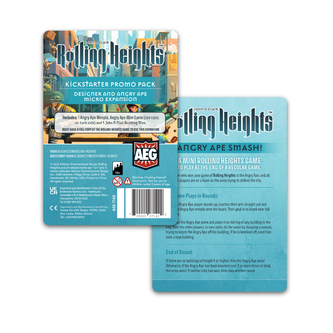 Rolling Heights Angry Ape Micro Expansion — BoardgameSelect.com